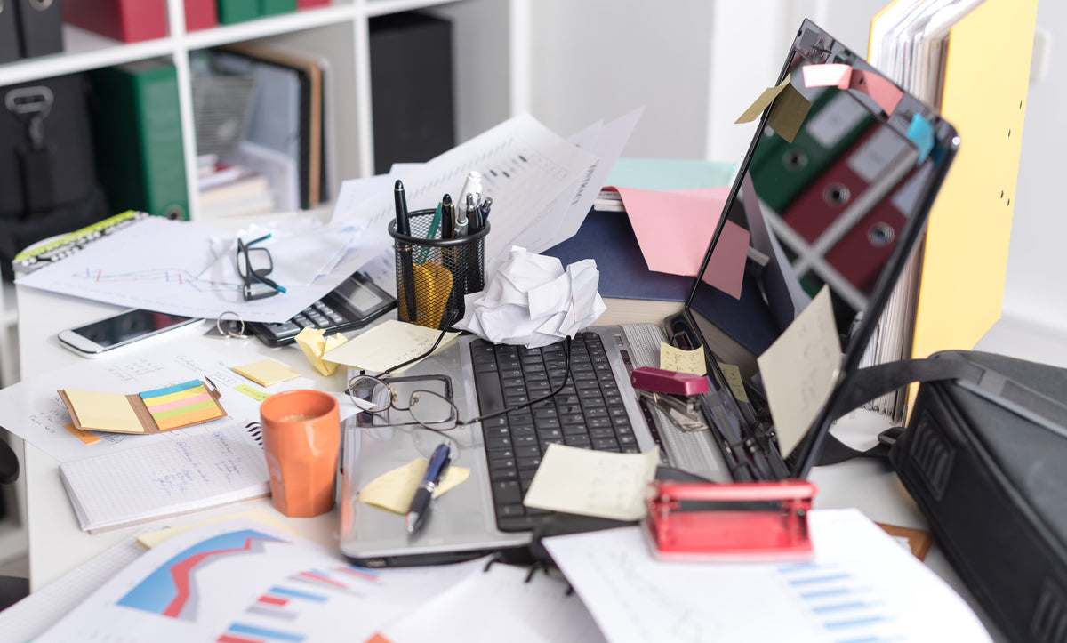 National Clean Your Desk Day – Running Frog Studio